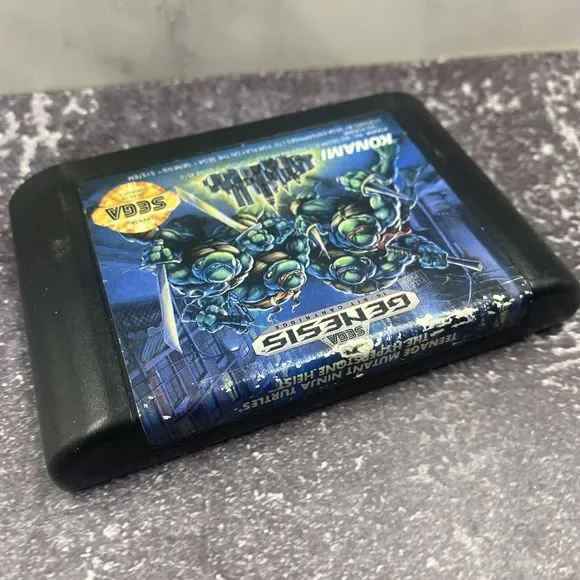 Teenage Mutant Ninja Turtles The Hyperstone Genesis Box